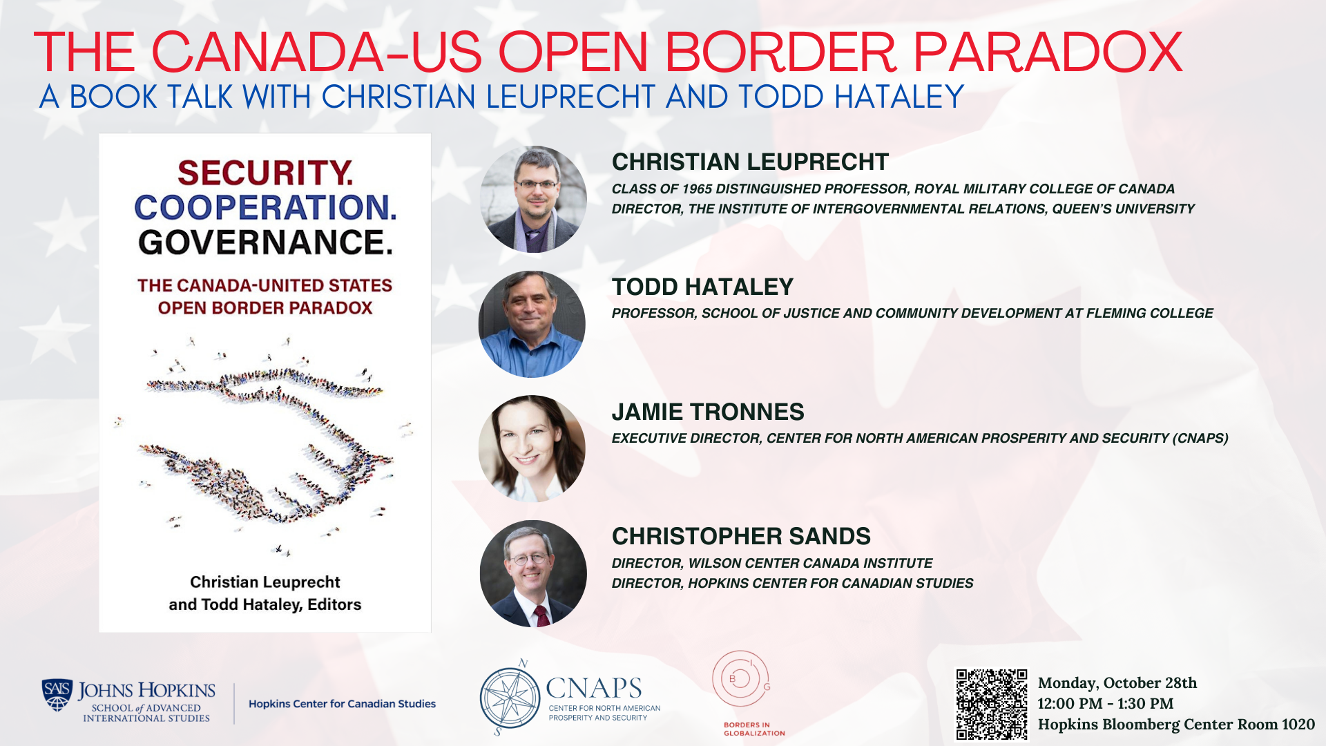 The Canada-US Open Border Paradox: Security, Cooperation, Governance ...